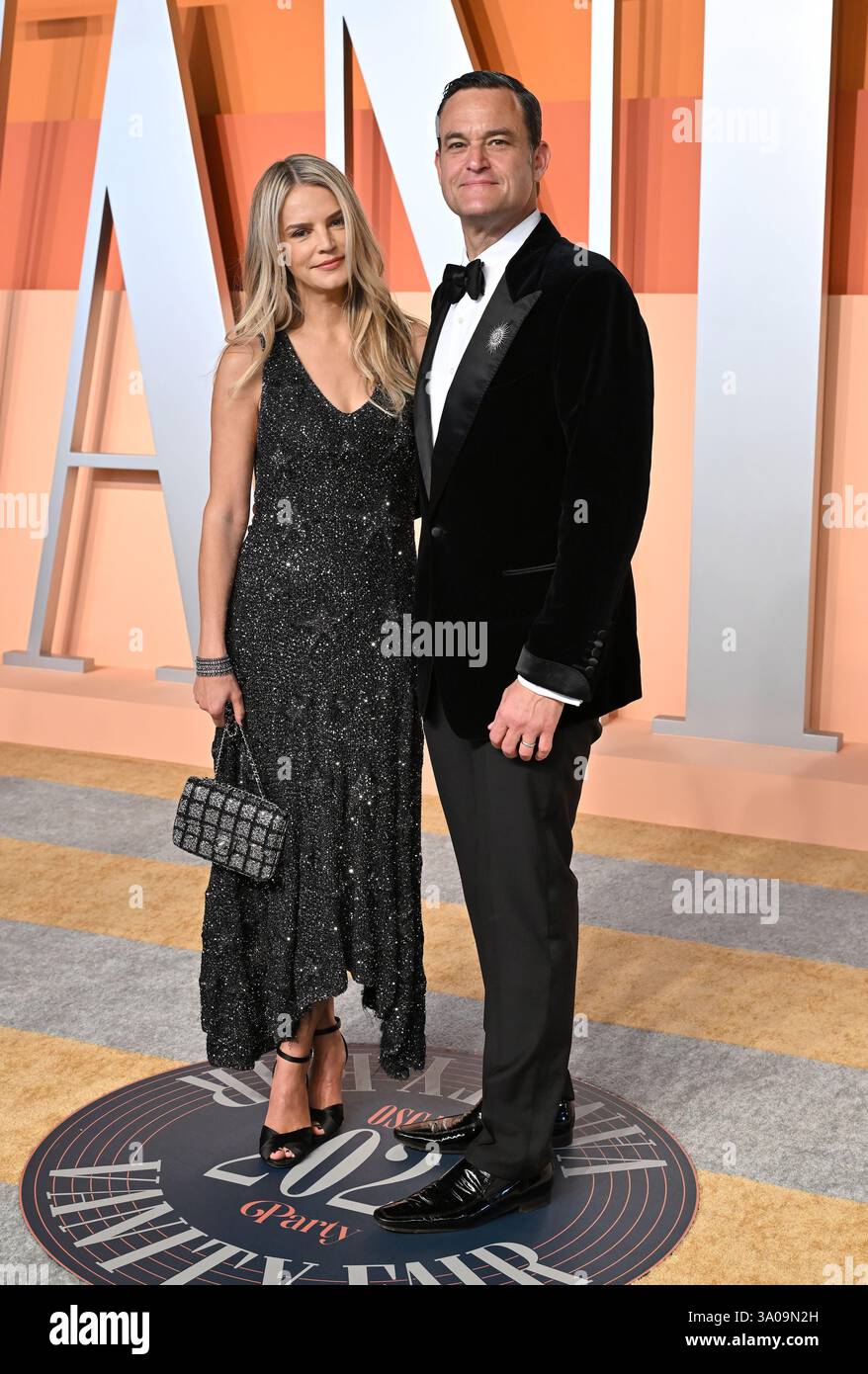 Beverly Hills, USA. 02nd Mar, 2025. Kelly Sawyer Patricof and Jamie ...