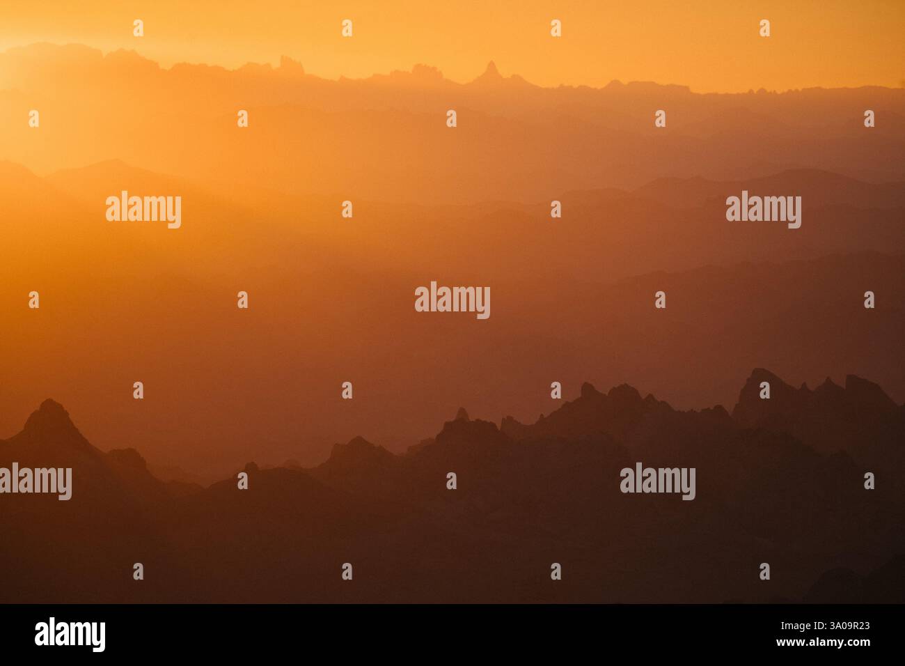 Golden hour desert landscape hi-res stock photography and images - Alamy