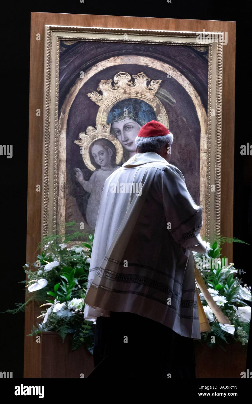 Vatican City, Vatican, 2 March 2025. Cardinal Konrad Krajewski, Almoner ...