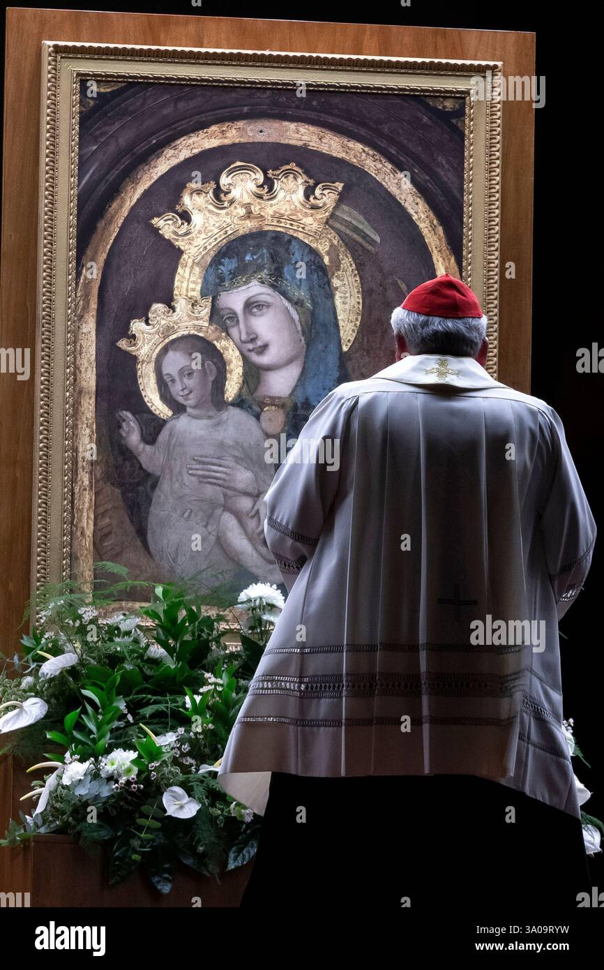 Vatican City, Vatican, 2 March 2025. Cardinal Konrad Krajewski, Almoner ...