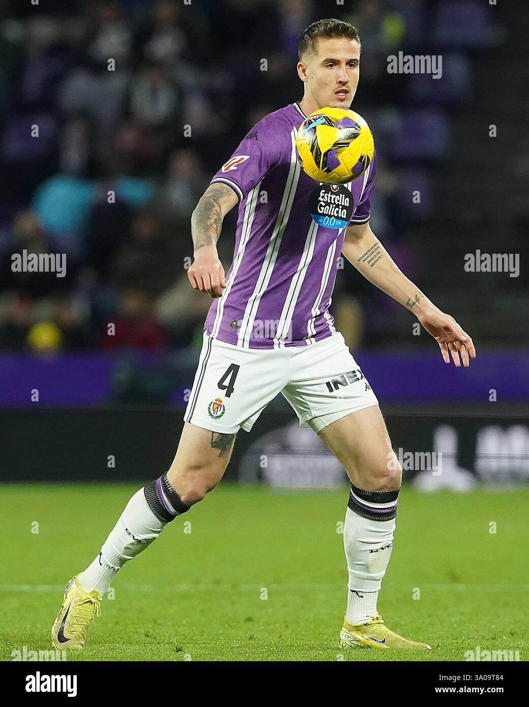 Real Valladolid CF's Tamas Nikitscher during La Liga match. February 28 ...