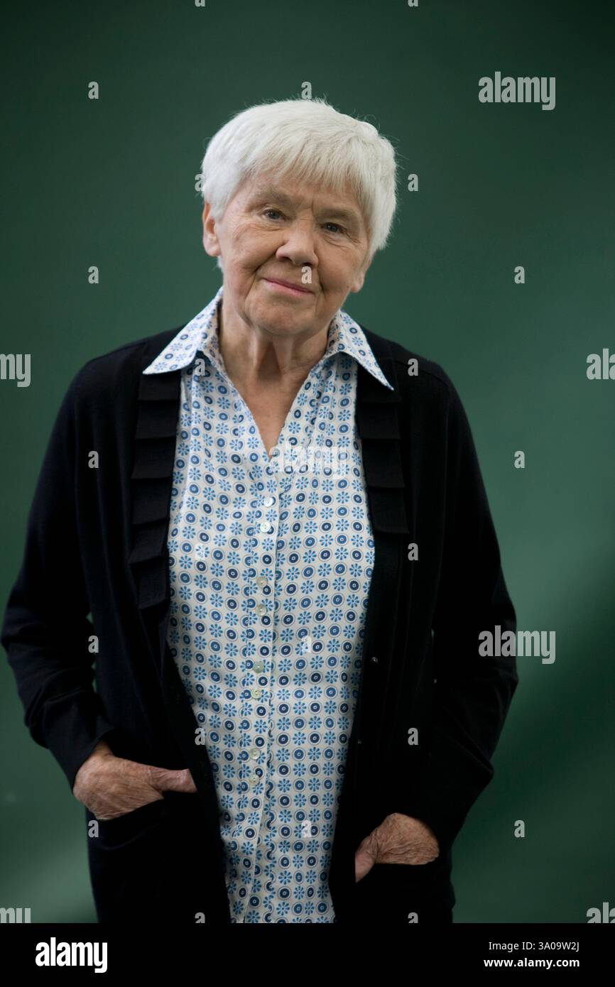 Eminent Australian psychologist Dorothy Rowe, pictured at the Edinburgh ...