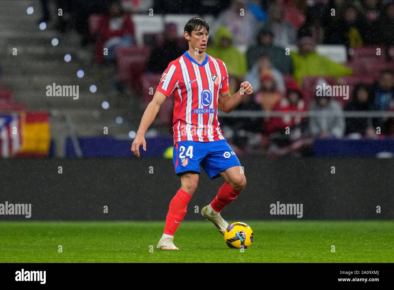 Robin Le Normand of Atletico de Madrid during the La Liga EA Sports ...
