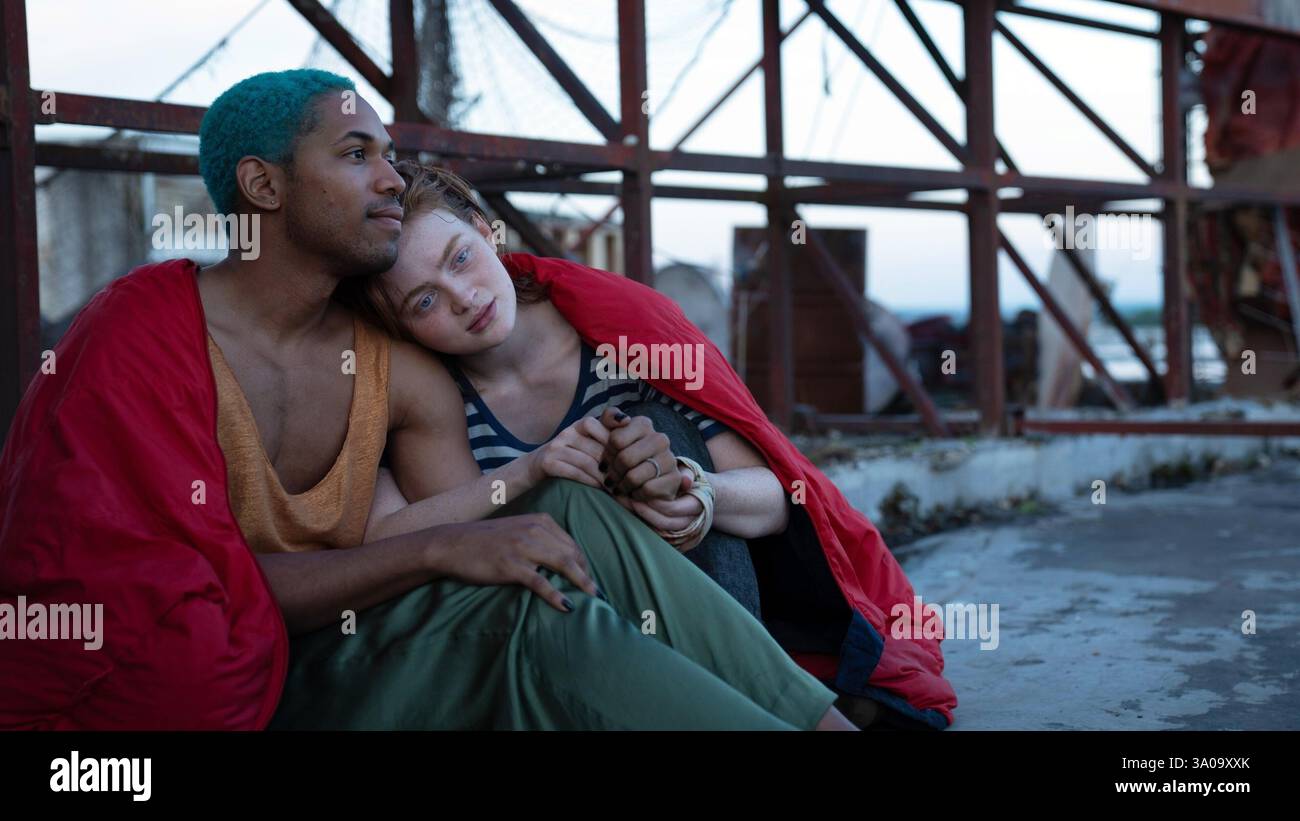 KELVIN HARRISON JR. and SADIE SINK in O'DESSA (2025), directed by ...