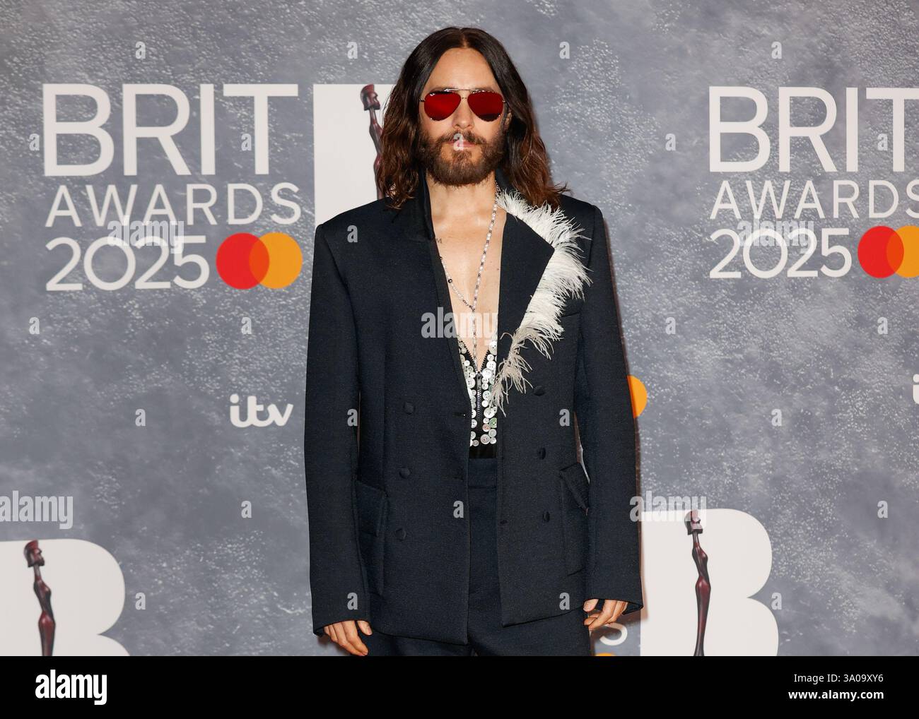 Jared Leto attends The BRIT Awards 2025 held at The O2 Arena, London. (Photo by Mario Mitsis ...