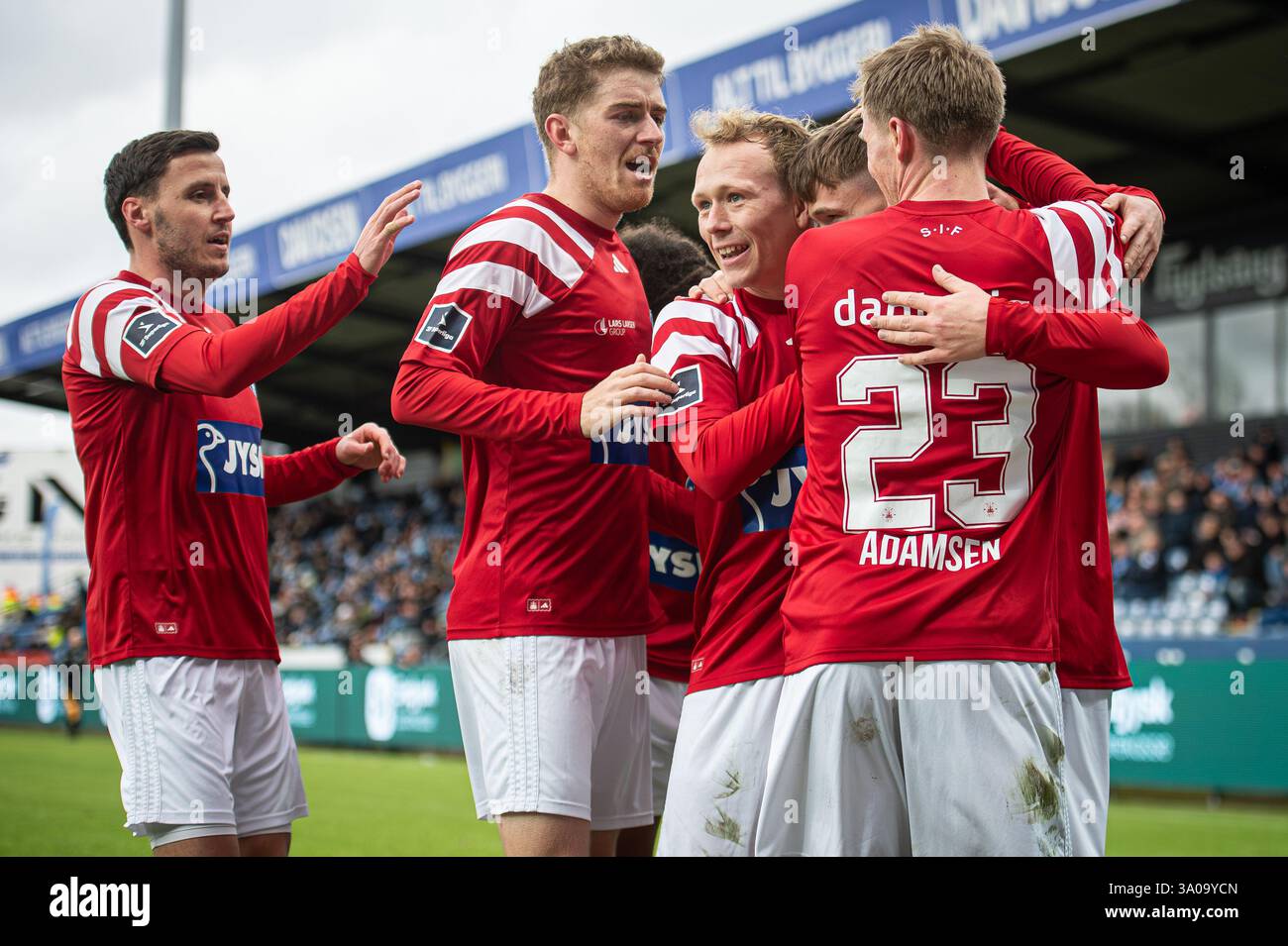 Haderslev, Denmark. 02nd Mar, 2025. Callum McCowatt (17) of Silkeborg ...