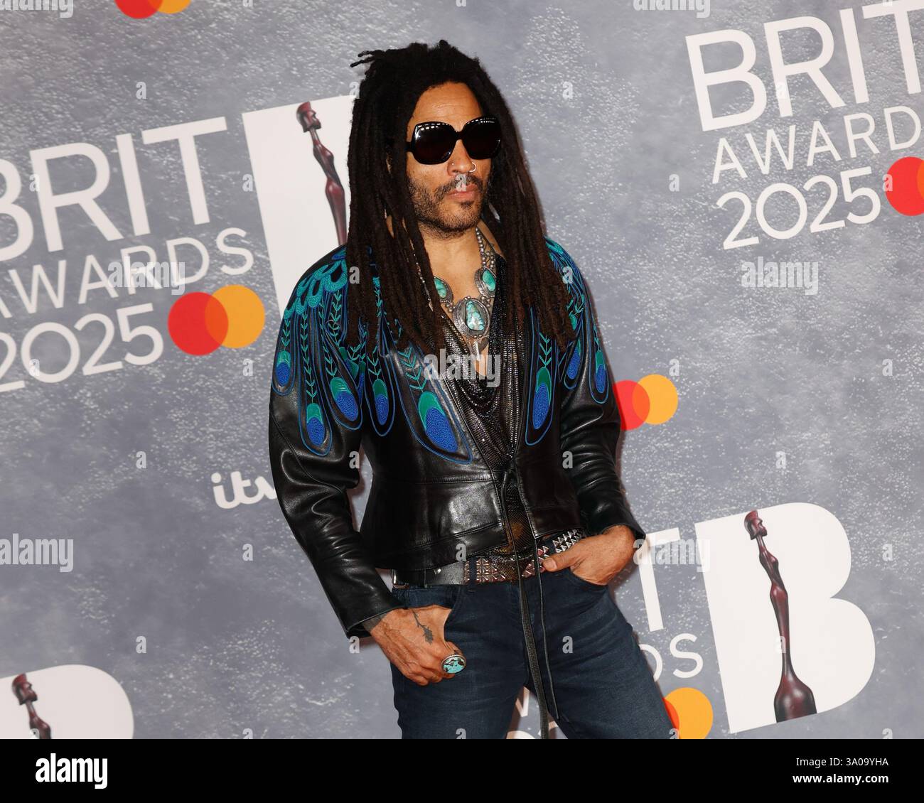 London, UK. 01st Mar, 2025. Lenny Kravitz attends The BRIT Awards 2025 held at The O2 Arena ...