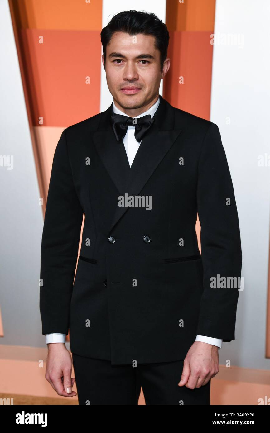 USA. 02nd Mar, 2025. Henry Golding walking on the red carpet at the ...