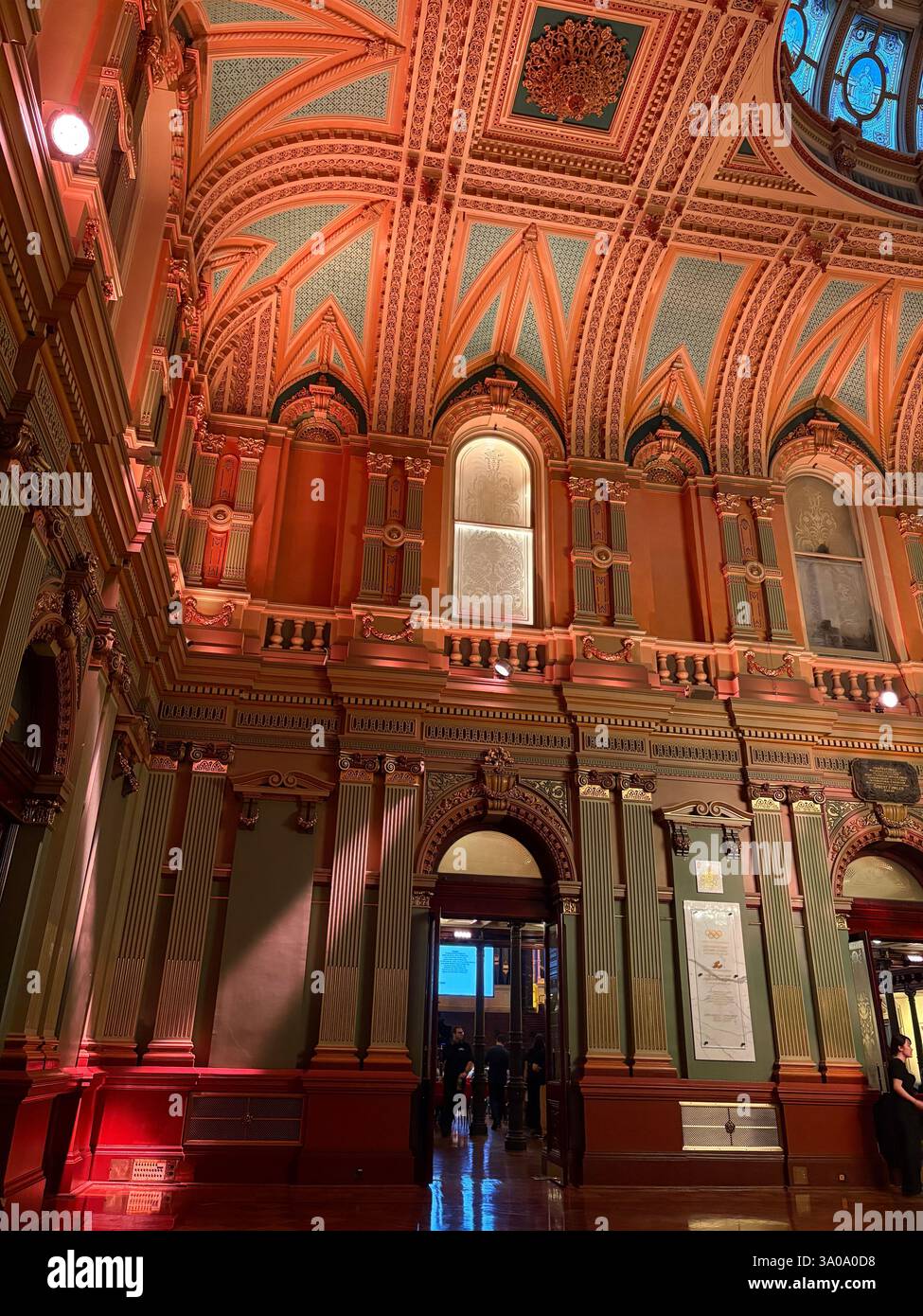 Sydney Town Hall Interior Stock Photo - Alamy