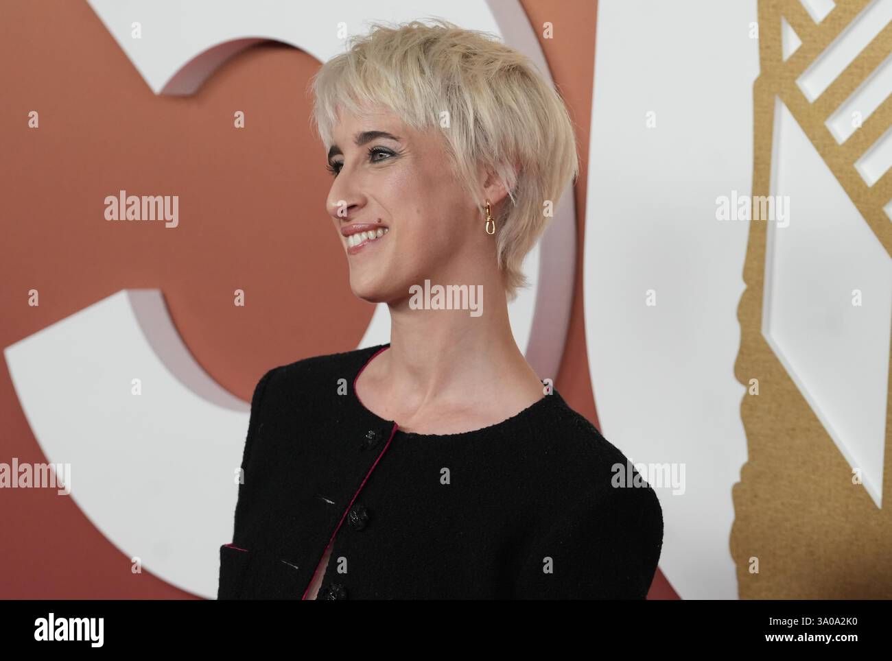 Agnes Hurstel Arrives At The 50h Cesar Film Awards Ceremony At Lolympia On February 28 2025 In