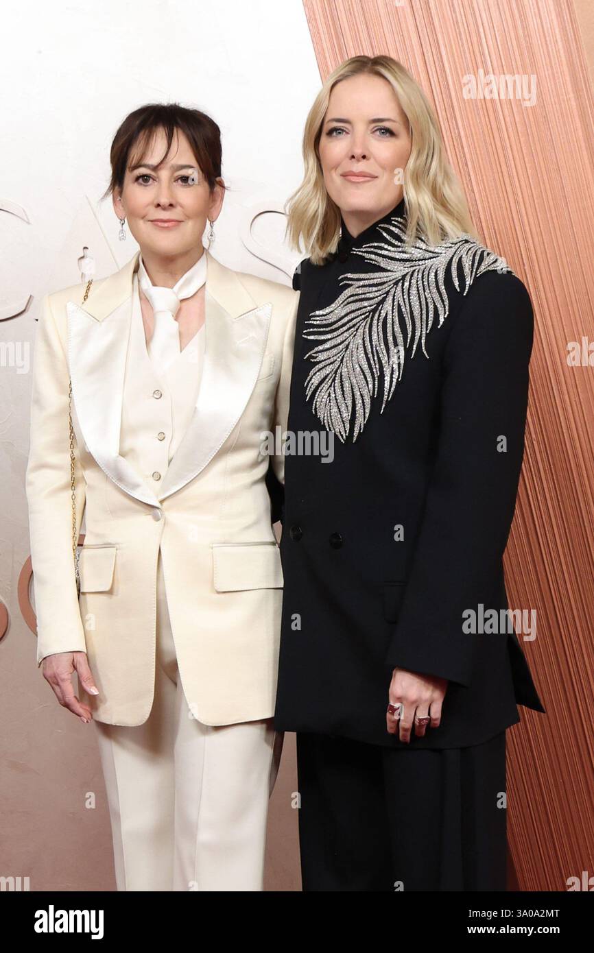 Ca. 02nd Mar, 2025. Lesley Barber, Ornela March at arrivals for The ...