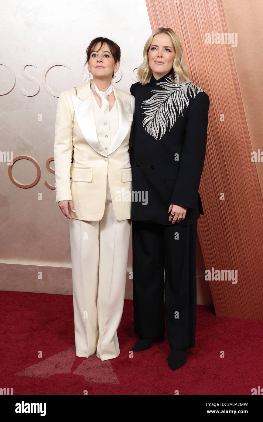 Ca. 02nd Mar, 2025. Lesley Barber, Ornela March at arrivals for The ...