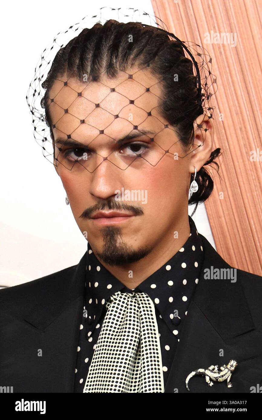 Ca. 02nd Mar, 2025. Omar Apollo at arrivals for The 97th Academy Awards ...