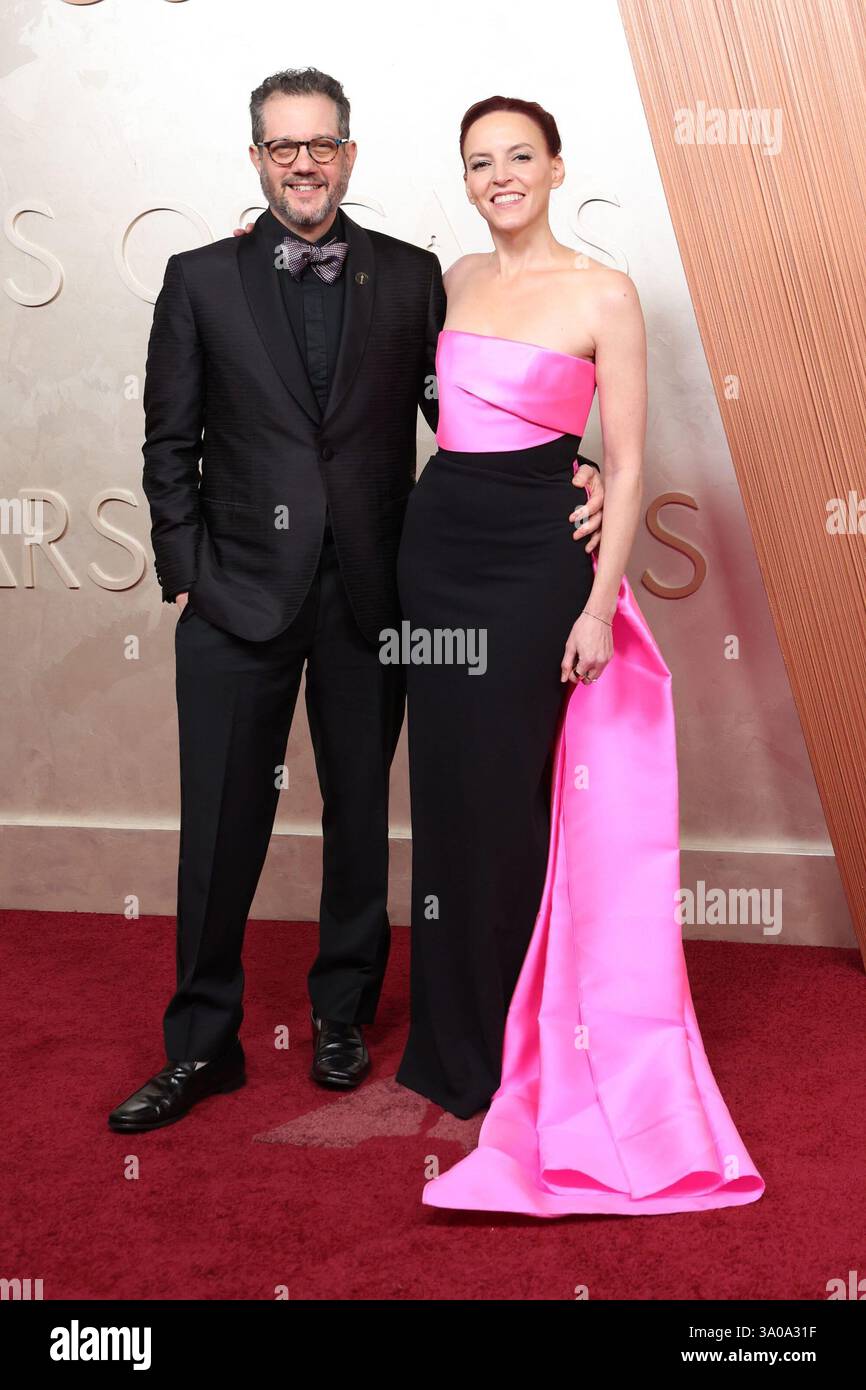 Ca. 02nd Mar, 2025. Michael Giacchino, Andrea Datzman at arrivals for ...