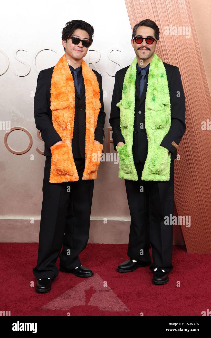 Ca. 02nd Mar, 2025. Sean Wang, Carlos Lopez Estrada at arrivals for The ...