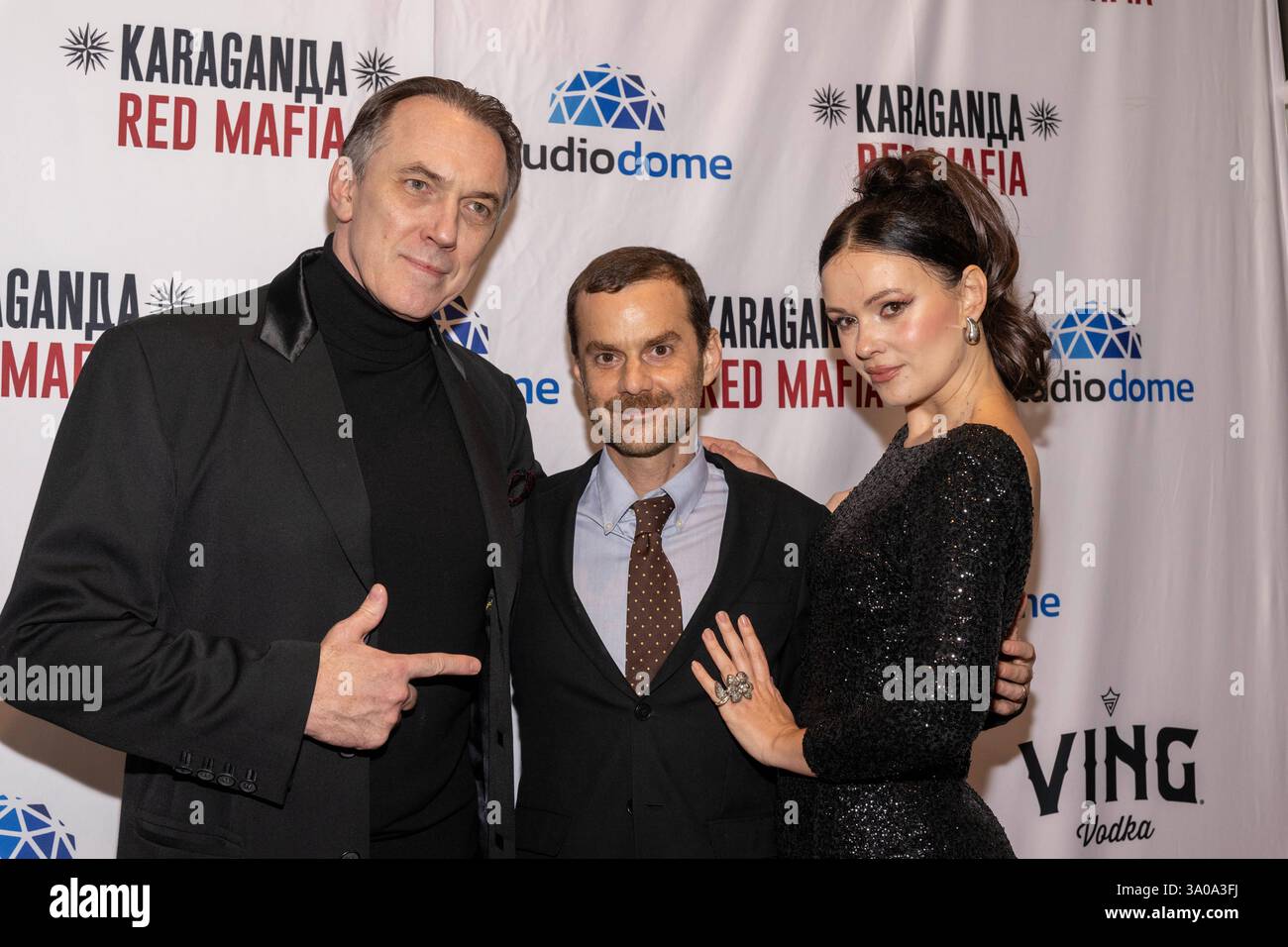 Los Angeles, United States. 01st Mar, 2025. Actor Ego Mikitas, Director ...