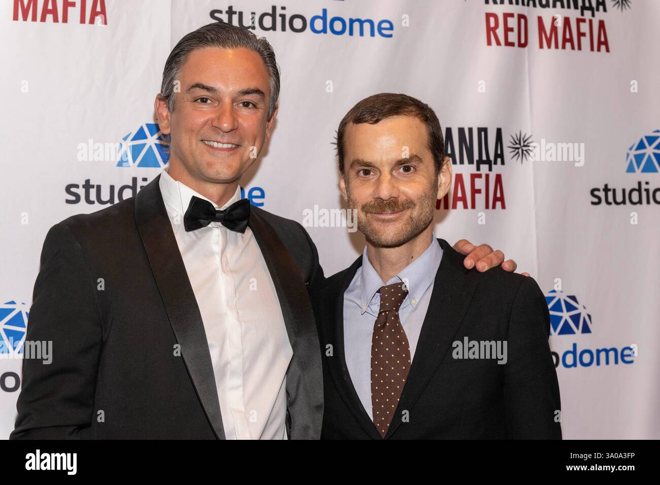 Actor Konstantin Lavysh and Director Max Weissberg attend the Los ...