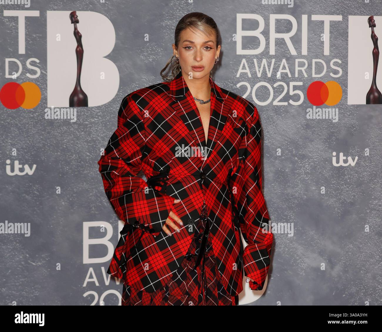 London, UK. 01st Mar, 2025. Harriet Rose attends The BRIT Awards 2025 held at The O2 Arena ...
