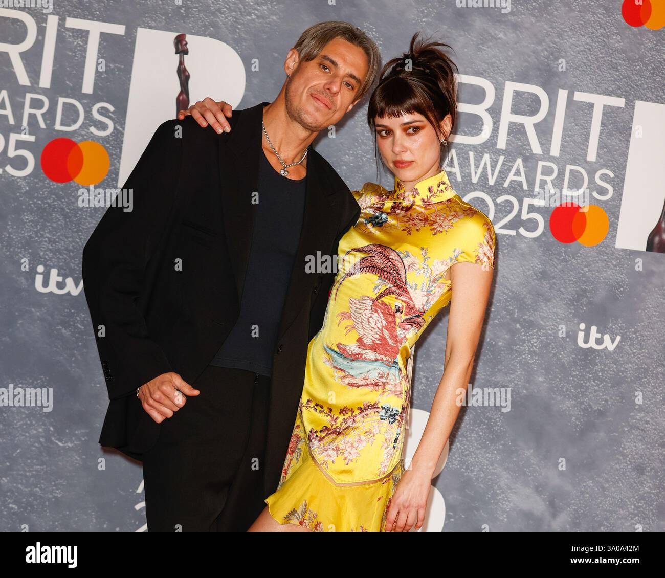 Sugar Bones aka Aidan Moore and Janet Planet aka Grace Stephenson of Confidence Man attend The ...