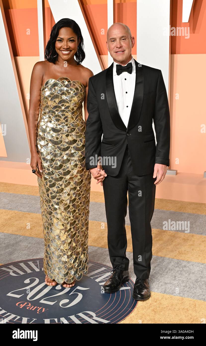 Beverly Hills, USA. 02nd Mar, 2025. Tracy Robbins and Brian Robbins ...