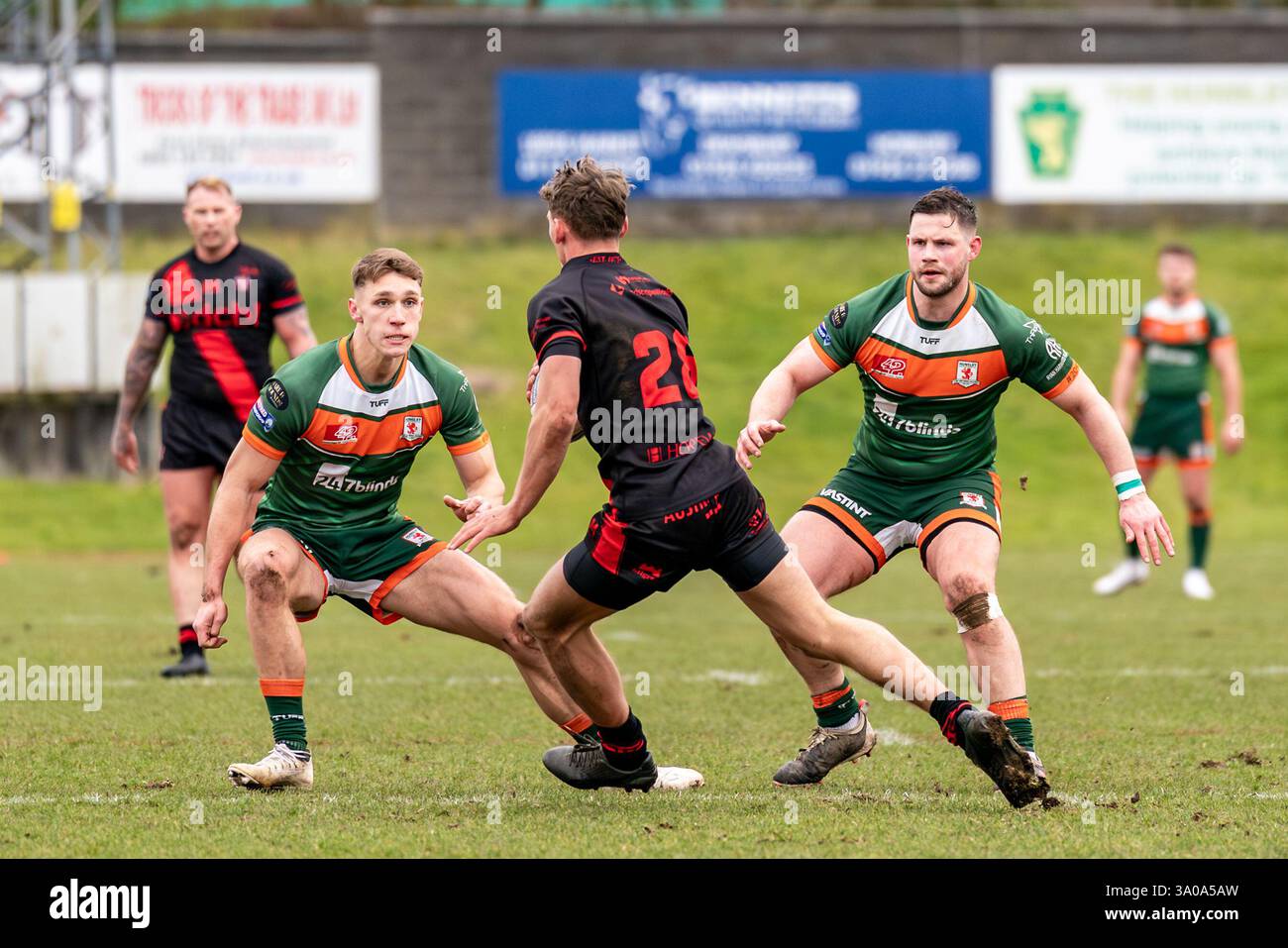 Hunslet, Leeds, UK. 2nd March 2025. AB Sundecks 1890 Cup: Hunslet RLFC ...
