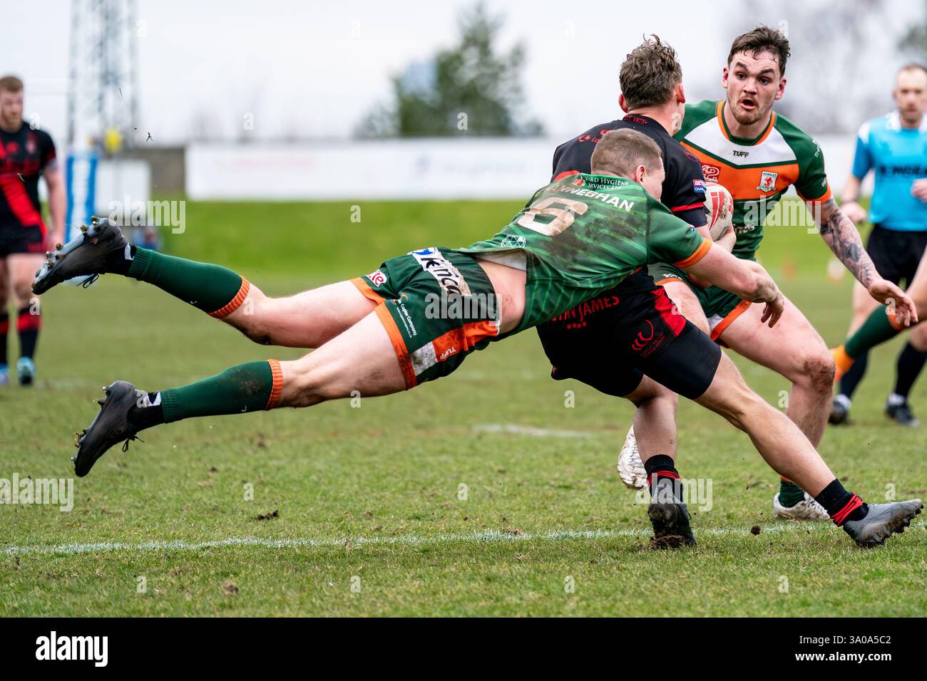 Hunslet, Leeds, UK. 2nd March 2025. AB Sundecks 1890 Cup: Hunslet RLFC ...