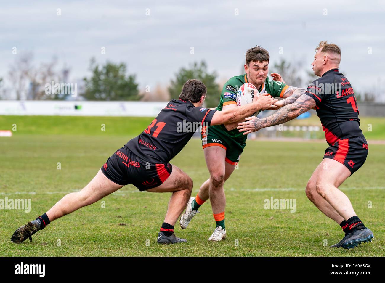 Hunslet, Leeds, UK. 2nd March 2025. AB Sundecks 1890 Cup: Hunslet RLFC ...