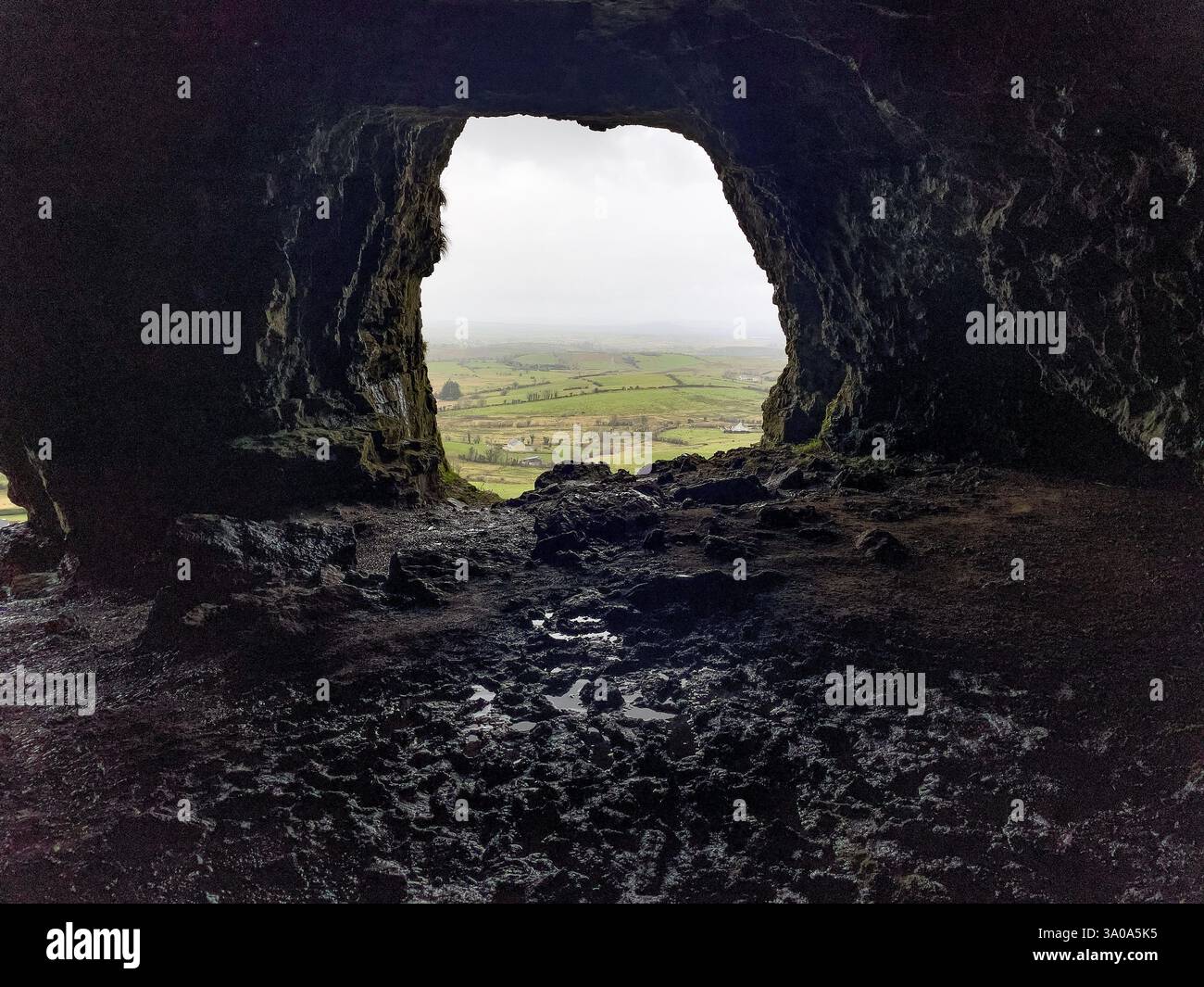 The View from the mount of Caves of Keash in County Sligo, Ireland ...