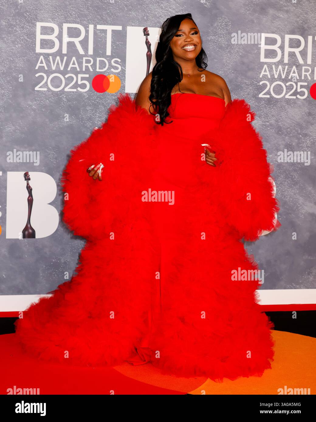 Nella Rose attends The BRIT Awards 2025 at The O2 in Greenwich, London ...