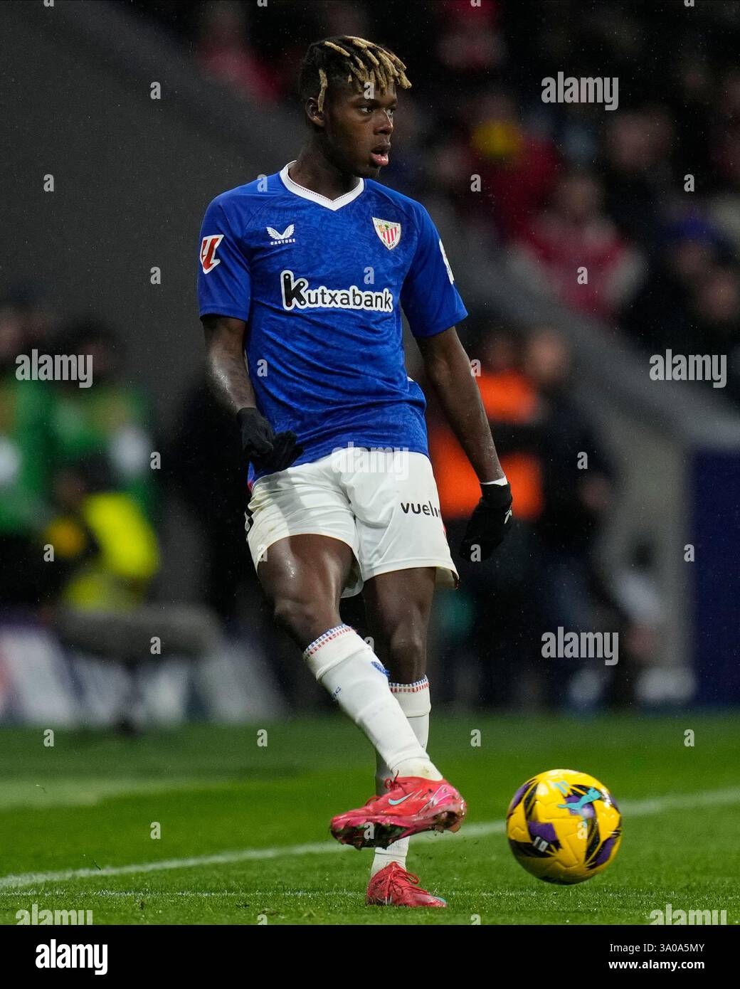 Nico Williams of Athletic Club de Bilbao during the La Liga EA Sports ...