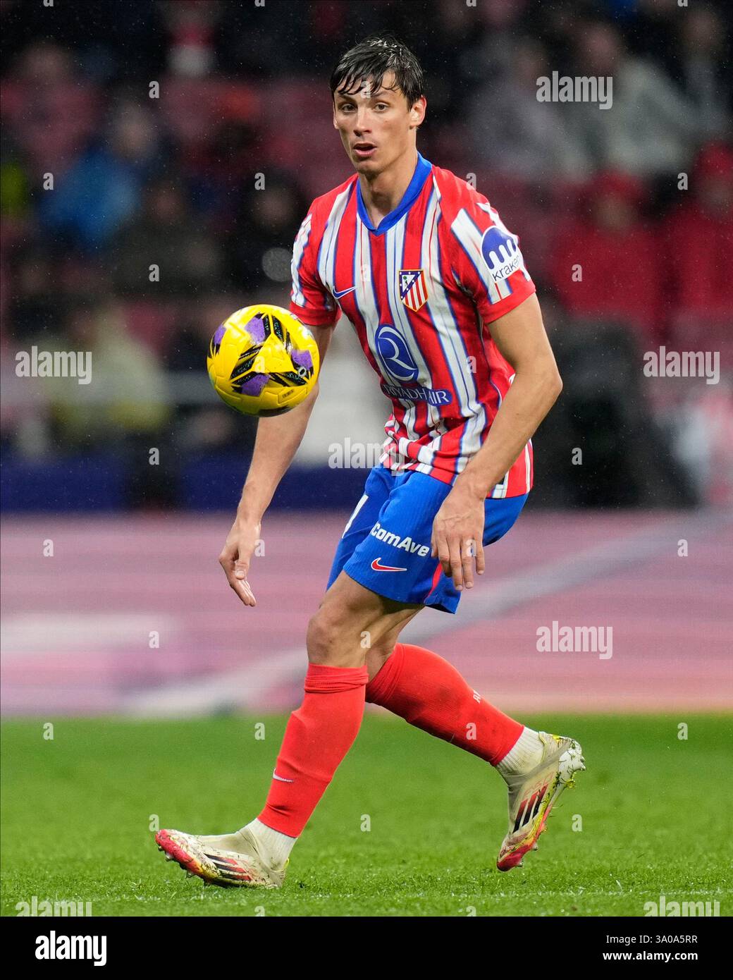 Robin Le Normand of Atletico de Madrid during the La Liga EA Sports ...