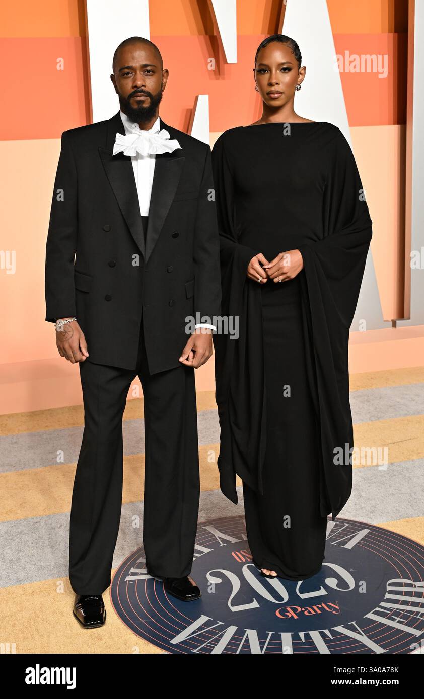 Beverly Hills, USA. 02nd Mar, 2025. Lakeith Stanfield and Xosha ...
