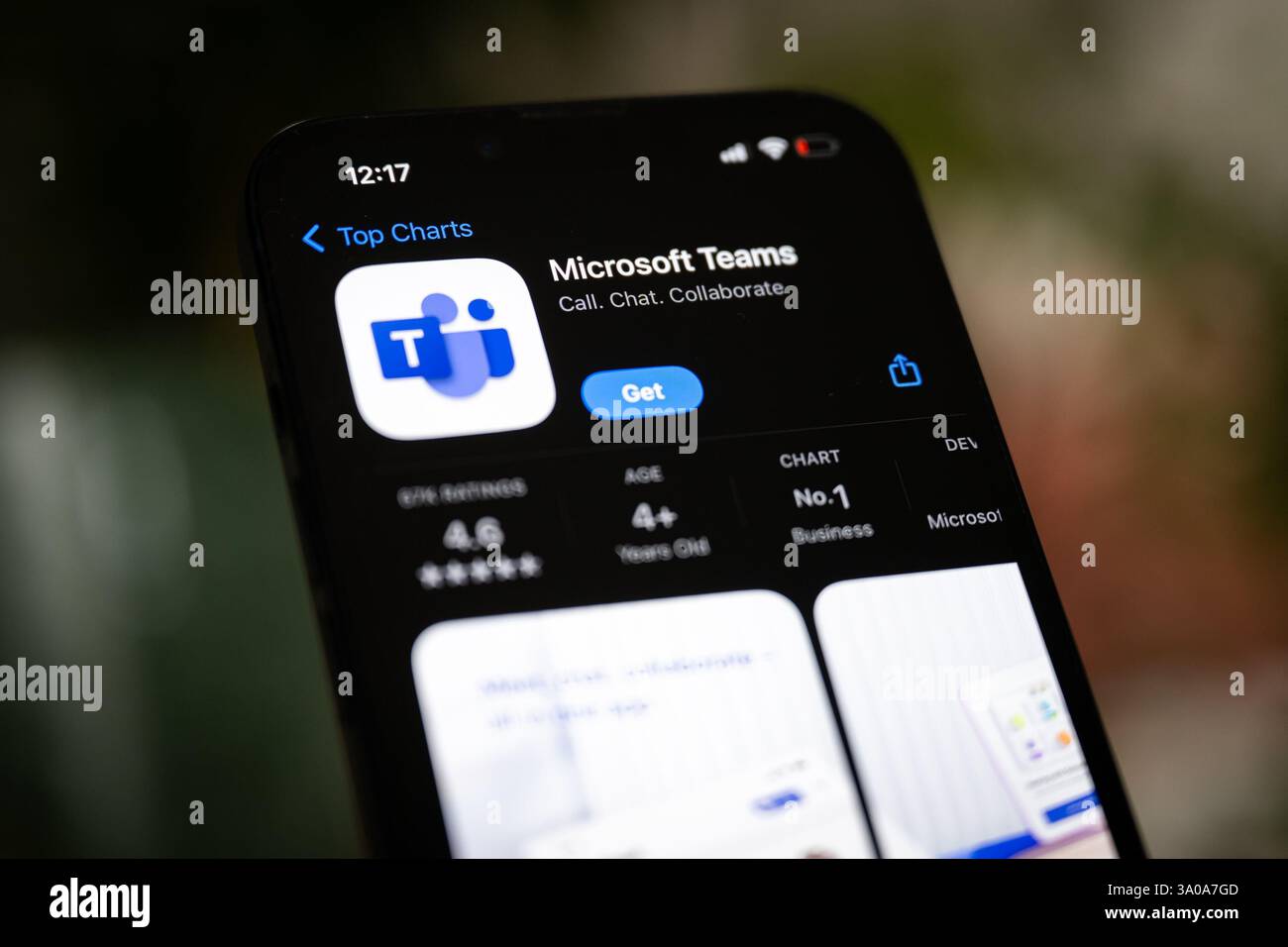 Poland. 3rd Mar, 2025. In this photo illustration a Microsoft Teams app ...