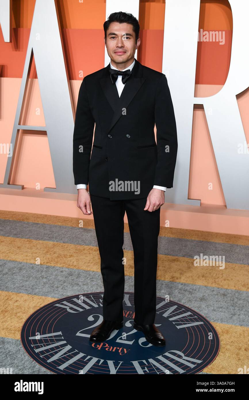 USA. 02nd Mar, 2025. Henry Golding walking on the red carpet at the ...