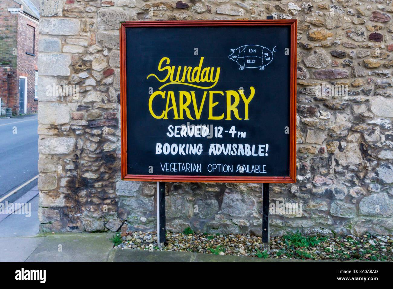 Sign carvery hi-res stock photography and images - Alamy