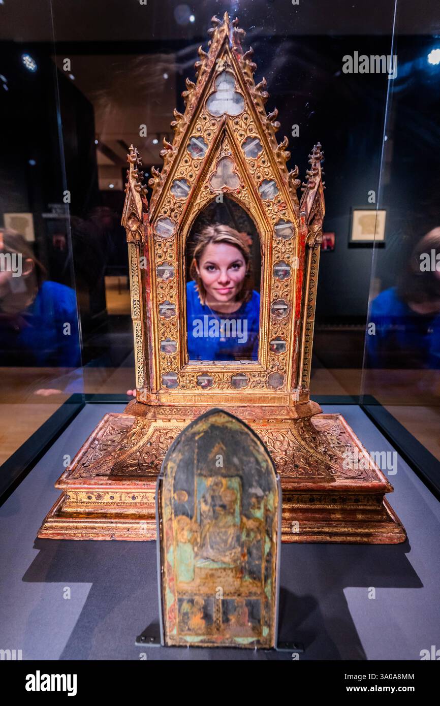 London, UK. 3rd Mar, 2025. The Virgin and Child with Saints and the ...