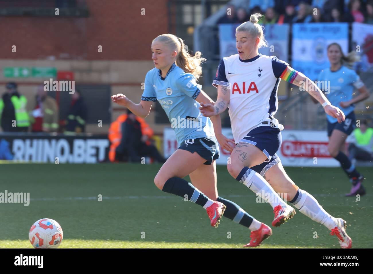 London, UK. 02nd Mar, 2025. LONDON, ENGLAND - L-R Laura Blindkilde ...
