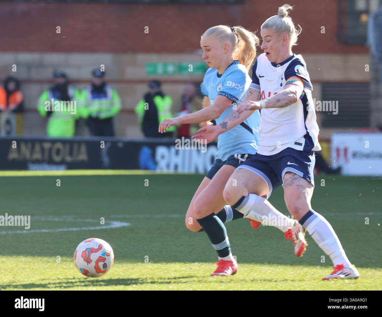 London, UK. 02nd Mar, 2025. LONDON, ENGLAND - L-R Laura Blindkilde ...