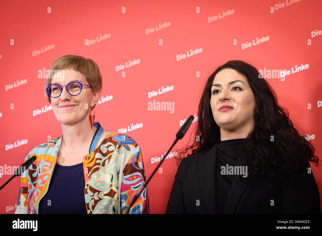 Berlin, Pressekonferenz von DIE LINKE nach der Hamburgwahl Ines ...