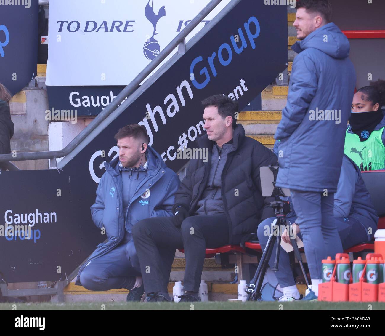 London, UK. 02nd Mar, 2025. LONDON, ENGLAND -L-R Nicky Ajose, Gareth ...