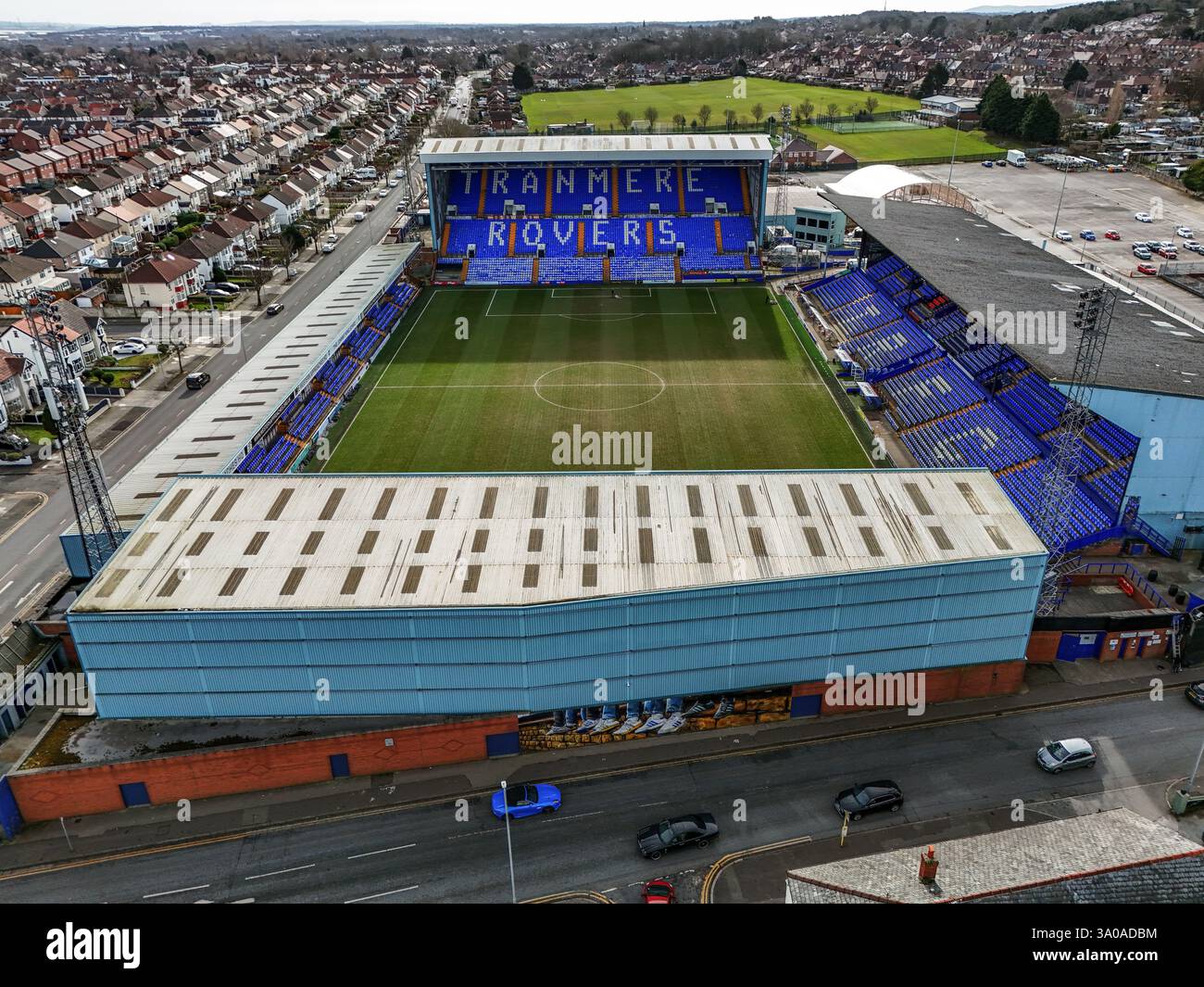 A general view of Prenton Park, home of Tranmere Rovers. Picture date ...