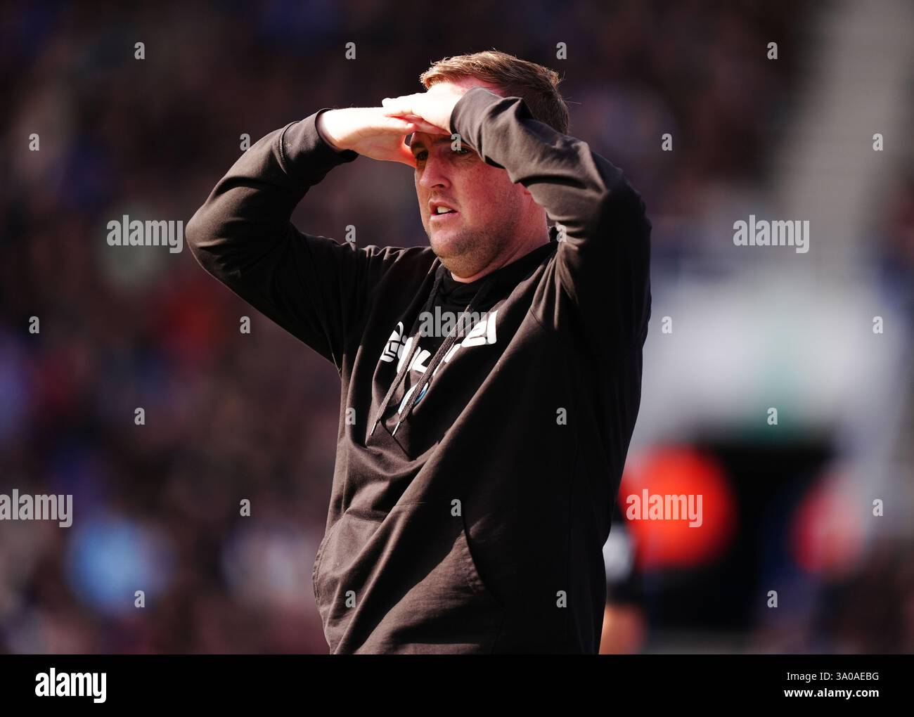 Wycombe Wanderers' manager Mike Dodds during the Sky Bet League One ...