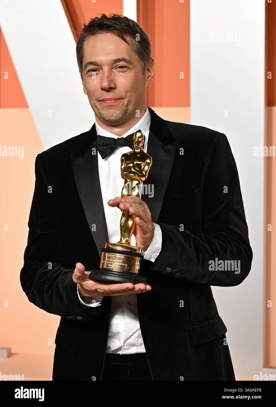 Beverly Hills, USA. 03rd Mar, 2025. Sean Baker arriving at the Vanity Fair Oscar Party held at ...