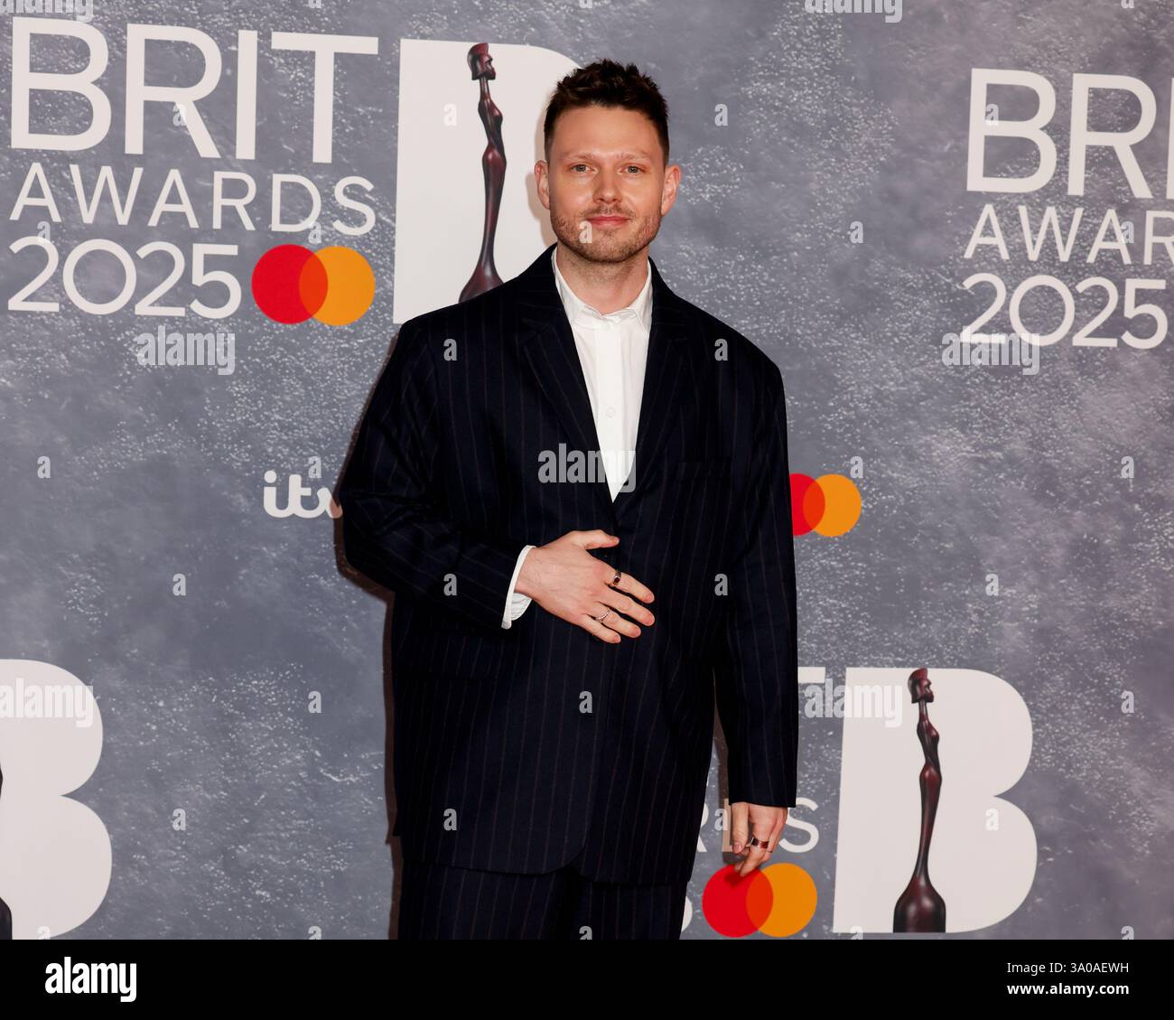 Will Manning attends The BRIT Awards 2025 at The O2 in Greenwich ...