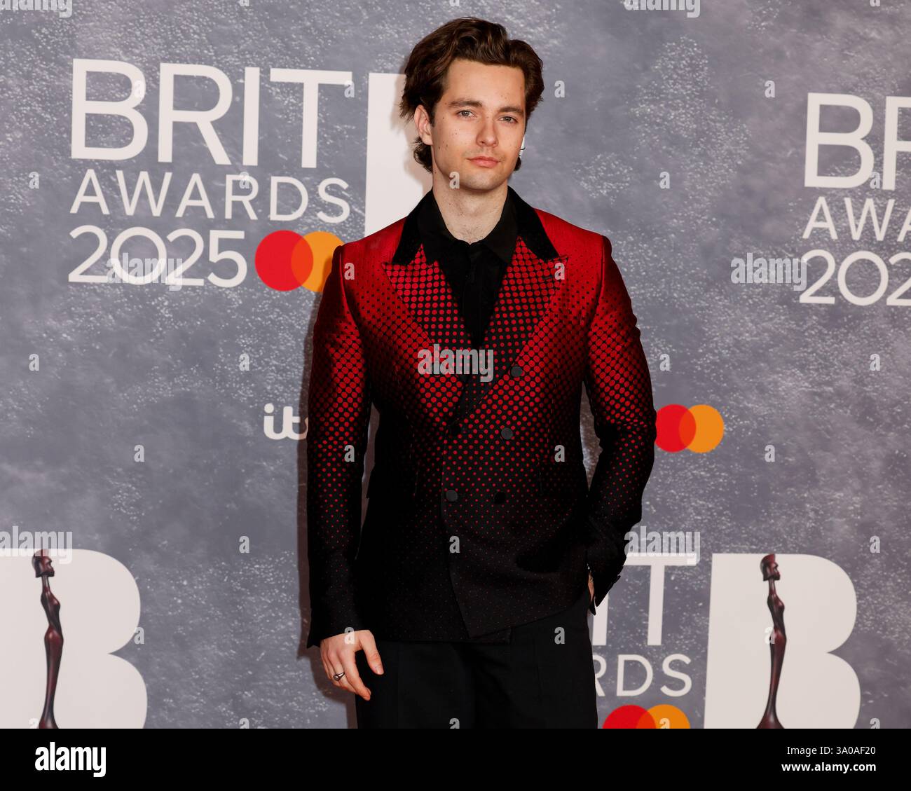 Eli Lieb attends The BRIT Awards 2025 at The O2 in Greenwich, London ...