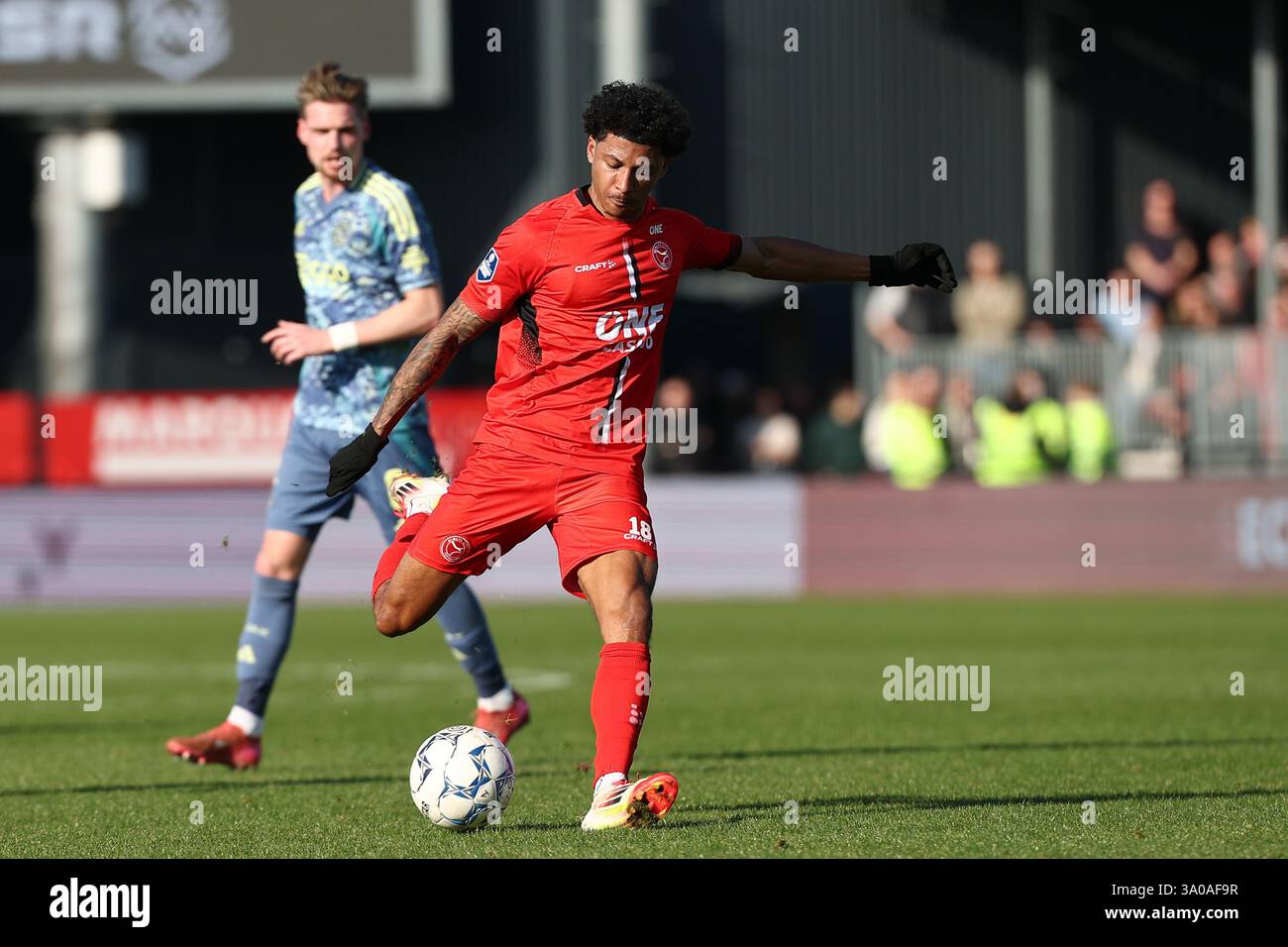 Almere, Netherlands. 02nd Mar, 2025. ALMERE, 02-03-2025, Yanmar Stadium ...