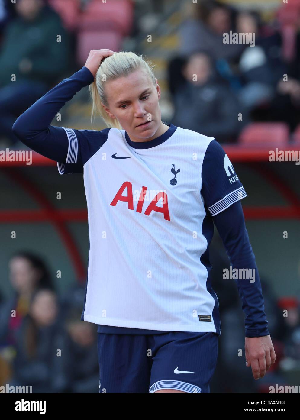 London, UK. 02nd Mar, 2025. LONDON, ENGLAND - Josefine Rybrink of Tottenham Hotspur Women during ...