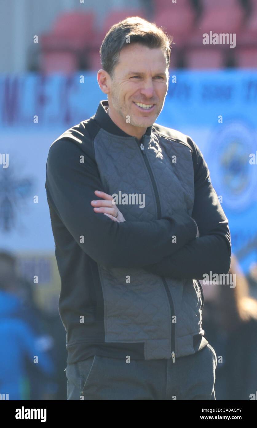 London, UK. 02nd Mar, 2025. LONDON, ENGLAND - Gareth Taylor manager of ...