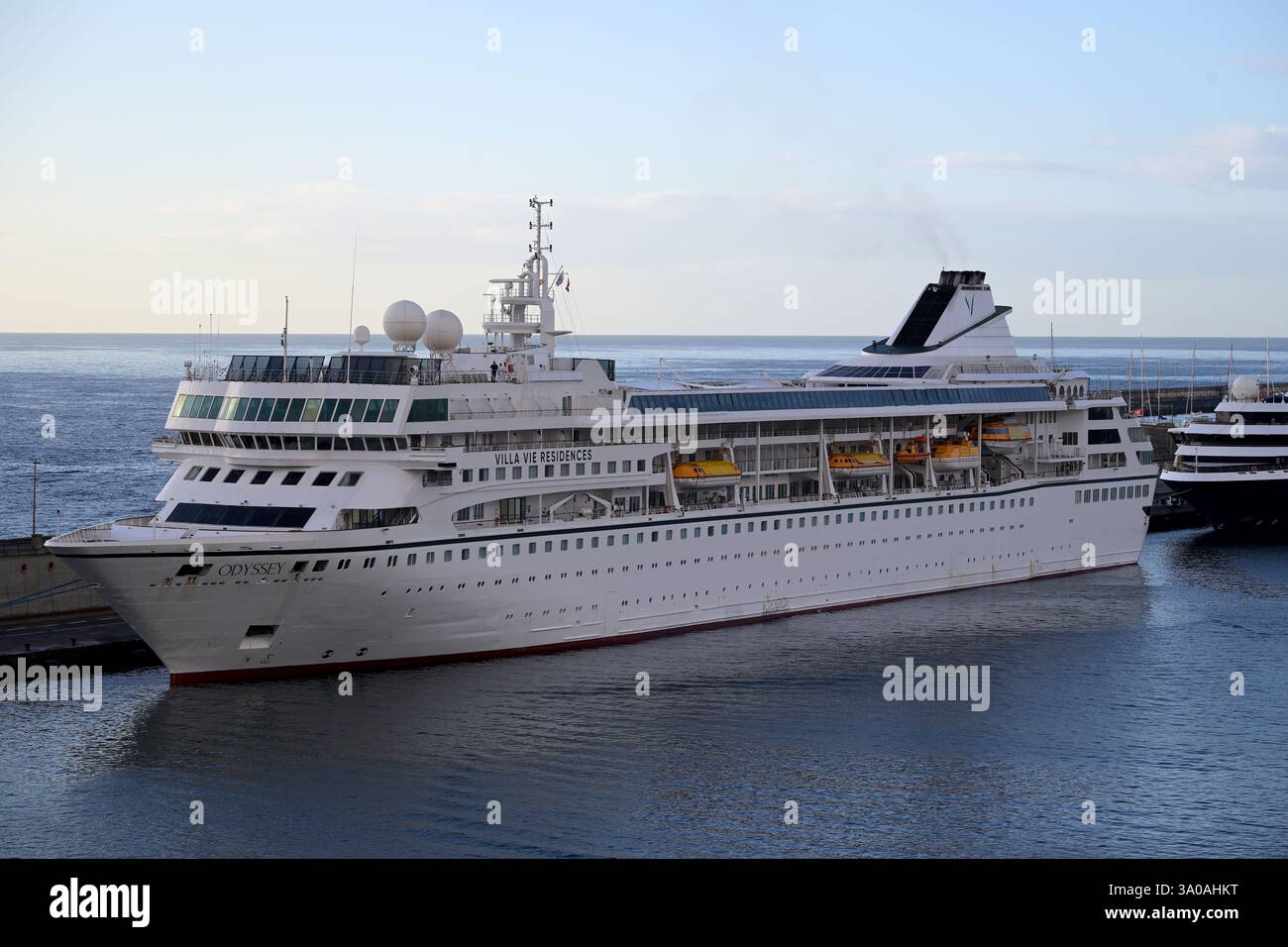 The VILLA VIE ODYSSEY Cruise ship in Tenerife Stock Photo - Alamy