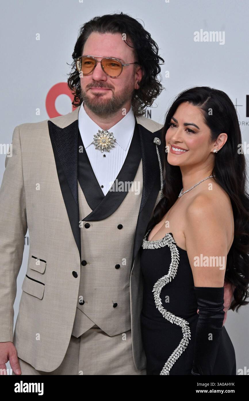 March 3, 2025, W Hollywood, Ca, USA: LOS ANGELES - MAR 2: JC Chasez, Jennifer HuYoung at the ...